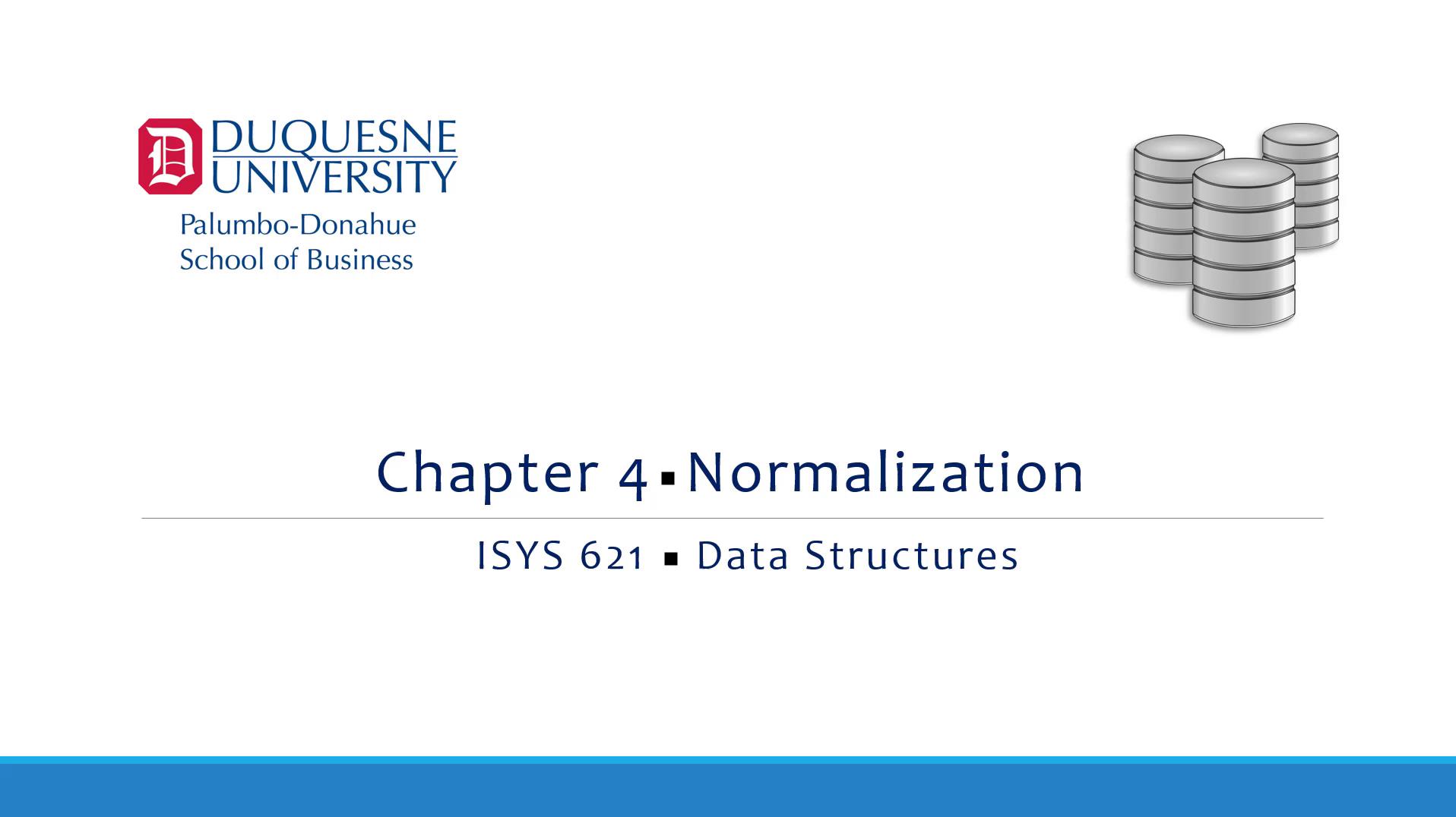Chapter 4 - Normalization